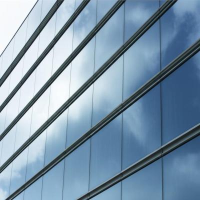 China Thermal Insulation Protection Glass Curtain Wall for Sustainable and Modern Buildings for sale