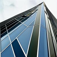 China Customizable Color Glass Curtain Wall with Panel Thickness 1.4~3.0mm Adjustable Light and Waterproof Features for sale