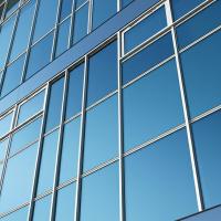 China Sleek And Modern Glass Curtain Wall Offering Customizable Color Aluminium Frame Options for Tailored Architectural Solutions for sale