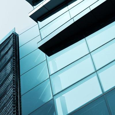 China Long-lasting Glass Curtain Wall With Advanced Light Adjustment Durable And Solution For Commercial And Institutional Facades for sale
