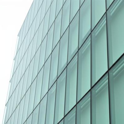 China Thermal Insulation Glass Curtain Wall Customized Design Combining Functionality with Unique Architectural Facade Designs for sale
