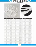 China PTFE Hydraulic Backup Ring for Oil Seal Construction 4mm to 400mm Sizes for sale