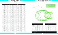 China Green N4W Rubber Seal Gasket 2.5-3mm Thickness for PTFE Hydraulic Systems in Machinery Repair for sale