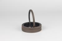 China SPGO 95×6.1 Brown Piston Seal with PTFE+Bronze Construction for Hydraulic Cylinders for sale