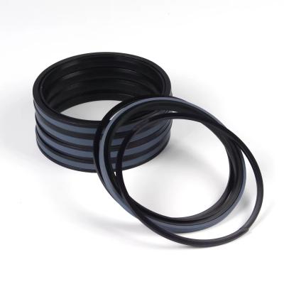 China SPGW Heavy Duty Piston Seal 100*85*12.5mm PTFE Bronze/NBR POM Back-Up Ring for Hydraulic Cylinders for sale