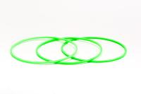 China Hydraulic Nylon Back-Up Ring Gasket Seal N4W 110×1.5×2.5mm Green TPU for Industrial Equipment for sale