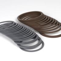 China Bronze Filled BRT Nylon Back Up Ring PTFE Hydraulic U Cup Seals - 3mm Thickness, Multiple Sizes 30-180mm for sale