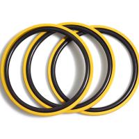 China SPGO PTFE+NBR Piston Seal for Hydraulic Cylinders - Available in 30mm to 280mm OD with 3.2mm to 8.1mm Height for sale