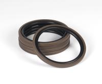 China SPGO PTFE+NBR Piston Seal for Hydraulic Cylinders - Available in 30mm to 280mm OD with 3.2mm to 8.1mm Height for sale