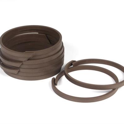 China KZT PTFE Dust Seal 90x82x6.1mm Piston Oil Seal with Bronze Reinforcement for Industrial Cylinders for sale