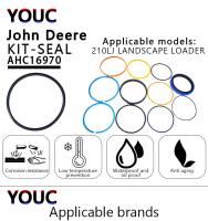 China NBR AHC16970 Hydraulic Cylinder Repair Kit for KOMATSU Loaders and Excavators - Premium Seals with 10+ Years Manufacturing Expertise for sale