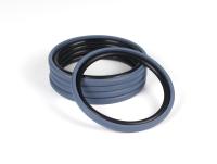 China SPGO Hydraulic Piston Seal 85x8.1mm PTFE+Bronze Construction for Excavator Cylinders for sale