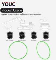 China N4W Back Up Seal Hydraulic Cylinder Seal Kit 150x144x3mm Nylon OM High-Temperature Rings for sale