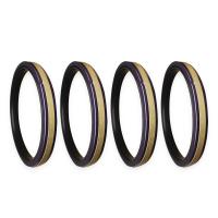 China Heavy Duty Piston Seal SPGW 50 for Excavator Hydraulic Cylinders PTFE NBR for sale