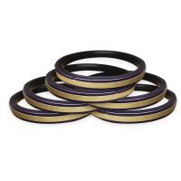 China Heavy Duty Piston Seal SPGW 50 for Excavator Hydraulic Cylinders PTFE NBR for sale