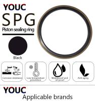 China High Pressure Resistant Piston Seal SPG 50x40x4.3 mm for Machinery Repair Shops for sale