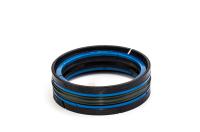 China KDAS Hydraulic Cylinder Piston Seal 20x11mm NBR POM 400 Bar Compact Design for sale