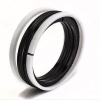China KDAS Hydraulic Piston Seal 40x32mm NBR POM for Double Acting Cylinders 400 Bar for sale