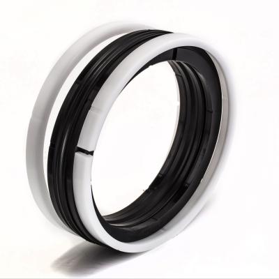China KDAS Hydraulic Piston Seal 40x32mm NBR POM for Double Acting Cylinders 400 Bar for sale