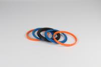 China 50x34 NBR POM Hydraulic Piston Oil Seal KDAS 400 Bar for Double Acting Cylinders for sale