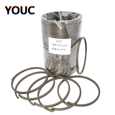 China PTFE Guide Rings KZT Wear Ring Dust Seals for Excavator 80x72x4 mm Brown for sale