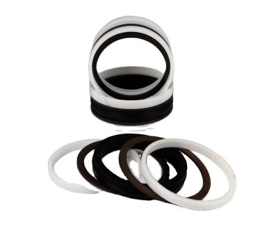China NBR TPM POM Hydraulic Piston Seal NCF 90x78x42 mm Double Acting Compact Seal for sale