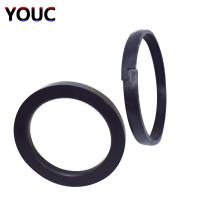 China OK Seal Excavator Hydraulic Piston Seal 120x8.1mm POM NBR 50MPa Heavy Duty for sale