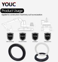 China 250Bar Ohm 110 Track Adjuster Seal Excavator Piston Seal Ring for Construction Machinery for sale