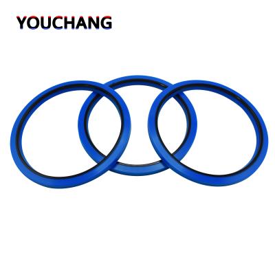 China HBS HBY Buffer Seal 65x80.5x6mm Hydraulic Cylinder Seal with 50MPa Pressure Rating and PU+POM Construction for sale