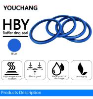 China HBS HBY Buffer Seal 65x80.5x6mm Hydraulic Cylinder Seal with 50MPa Pressure Rating and PU+POM Construction for sale