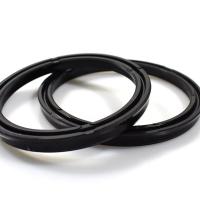 China NBR HNBR U Seal Hydraulic Piston Rod Seal 80x95x10mm Double Lip Design for Construction Equipment for sale