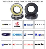 China TCN Type NBR Rubber High Pressure Hydraulic Shaft Seal 28x48x11mm for Construction Machinery for sale