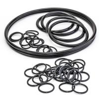 China Custom Rubber O-Ring Seals NBR FKM Silicone 10+ Years Manufacturing Experience Various Sizes Available for sale