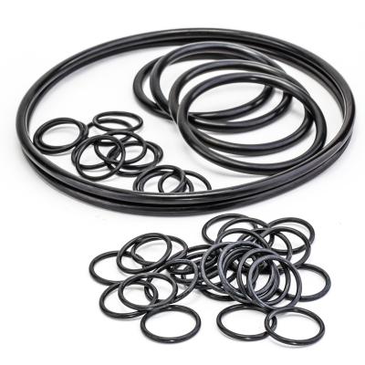 China Custom Rubber O-Ring Seals NBR FKM Silicone 10+ Years Manufacturing Experience Various Sizes Available for sale