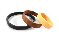 China Fabric Phenolic Resin Wear Ring WR Hydraulic Cylinder Guide Ring 16000 PSI for sale