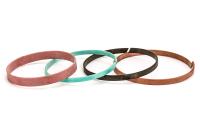 China Fabric Phenolic Resin Wear Ring WR Hydraulic Cylinder Guide Ring 16000 PSI for sale