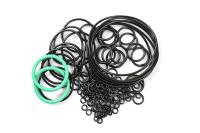 China Black NBR FKM O-Ring Seal 10-200mm Hydraulic Silicone Rubber Seal Ring Viton for Industrial Applications for sale