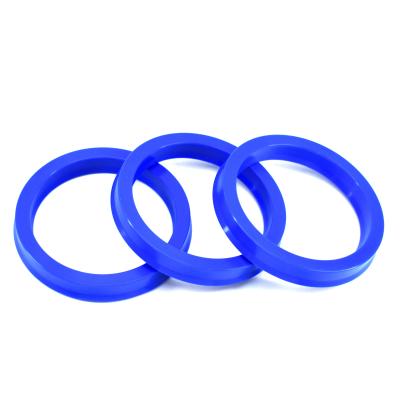 China PU Main Seals MPI Hydraulic Rod Seal 55x70x10mm Blue Urethane for Excavator Cylinders for sale