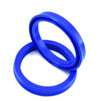 China PU Main Seals MPI Hydraulic Rod Seal 55x70x10mm Blue Urethane for Excavator Cylinders for sale