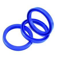 China PU Main Seals MPI Hydraulic Rod Seal 55x70x10mm Blue Urethane for Excavator Cylinders for sale
