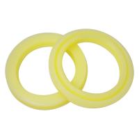 China Yellow Hydraulic Rod Seal IDI ISI 45×65×12mm PU94A Polyurethane for Excavator Cylinders for sale