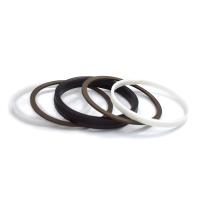 China NCF Piston Seal Ring Cotton Fabric POM Flat O-Ring for Hydraulic Cylinders - 300 Bar Pressure, -50℃ to 120℃ Temperature Range for sale