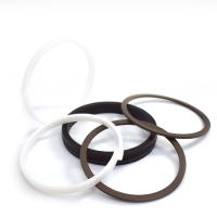 China NCF Piston Seal Ring Cotton Fabric POM Flat O-Ring for Hydraulic Cylinders - 300 Bar Pressure, -50℃ to 120℃ Temperature Range for sale