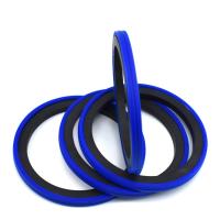 China JCB Hydraulic Cylinder KR Piston Seal 300 Bar Pressure Rating with PU+NBR Material for Industrial Applications for sale