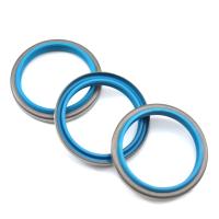 China DKB Dust Proof Seal 40x50x2mm NBR Blue Wiper Hydraulic Cylinder Dust Seal with 31.5MPa Pressure Rating for sale