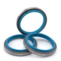 China DKB Dust Proof Seal 40x50x2mm NBR Blue Wiper Hydraulic Cylinder Dust Seal with 31.5MPa Pressure Rating for sale