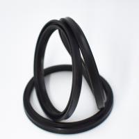 China LBH Excavator Dust Gasket Wiper Seal Ring NBR Material -35°C to +200°C Temperature Range 1.6 MPa Pressure for sale