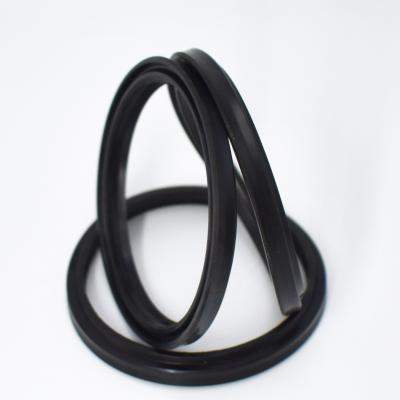 China LBH Excavator Dust Gasket Wiper Seal Ring NBR Material -35°C to +200°C Temperature Range 1.6 MPa Pressure for sale