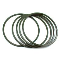 China PU Center Joint Seal 130*4.4 ROI Green Color for Excavator EX100WD-1 | -30℃ to 100℃ Temperature Range | 28MPa Pressure Rating for sale