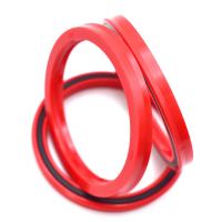 China Polyurethane PU X-Ring Rod Seals 30-180mm Sizes for High Speed 3 ft/sec Hydraulic Systems for sale